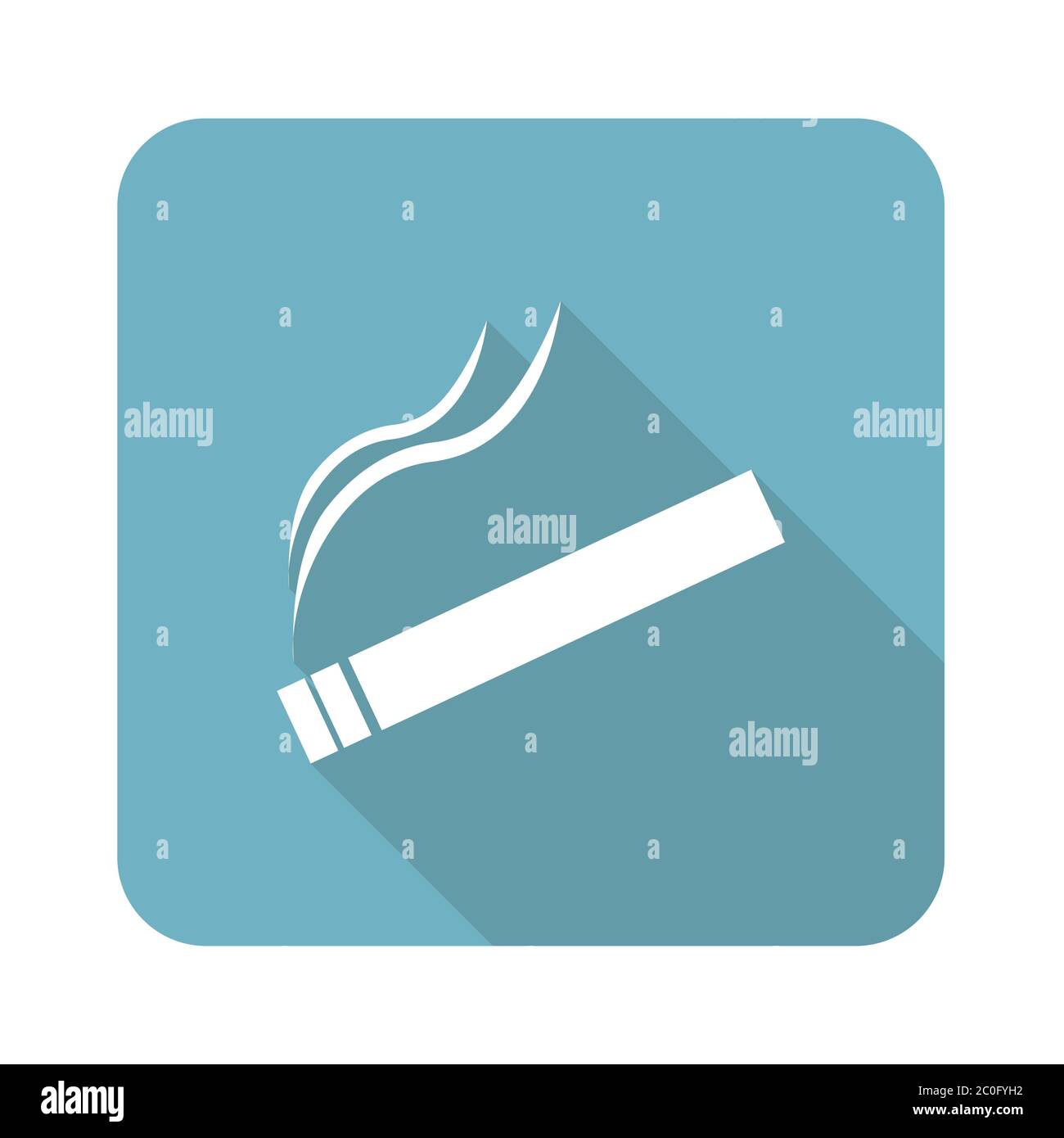 Cafe square white blue Cut Out Stock Images & Pictures - Alamy