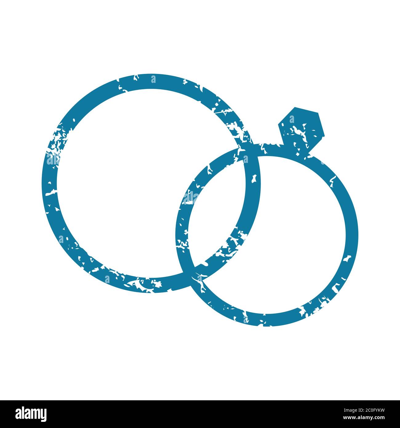 Wedding married couple simple Cut Out Stock Images & Pictures - Alamy