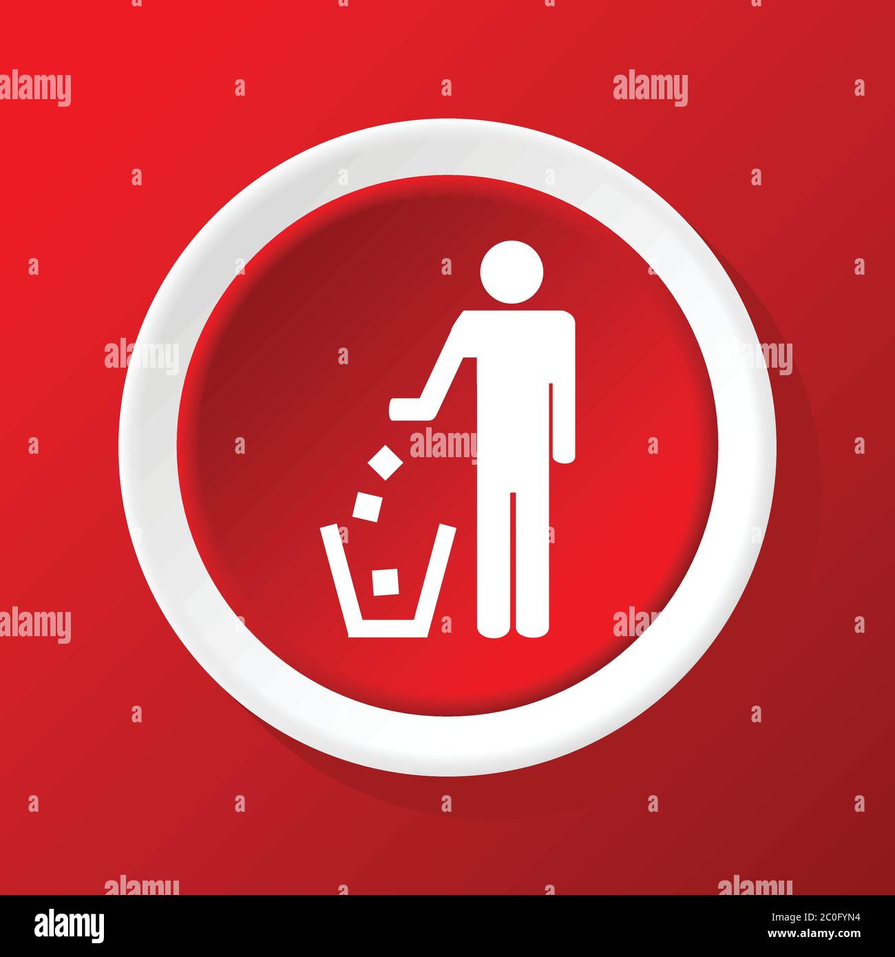 Round recycling bin hi-res stock photography and images - Alamy