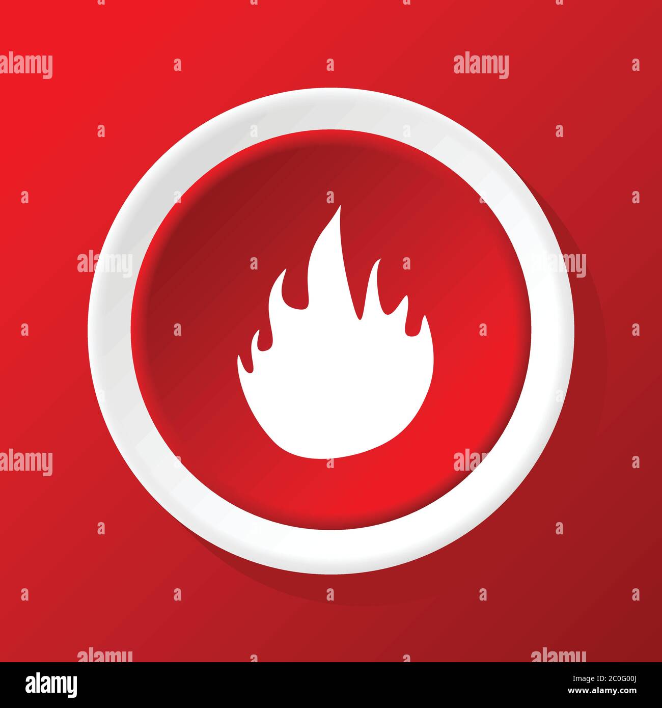 Fire pictogram hi-res stock photography and images - Alamy