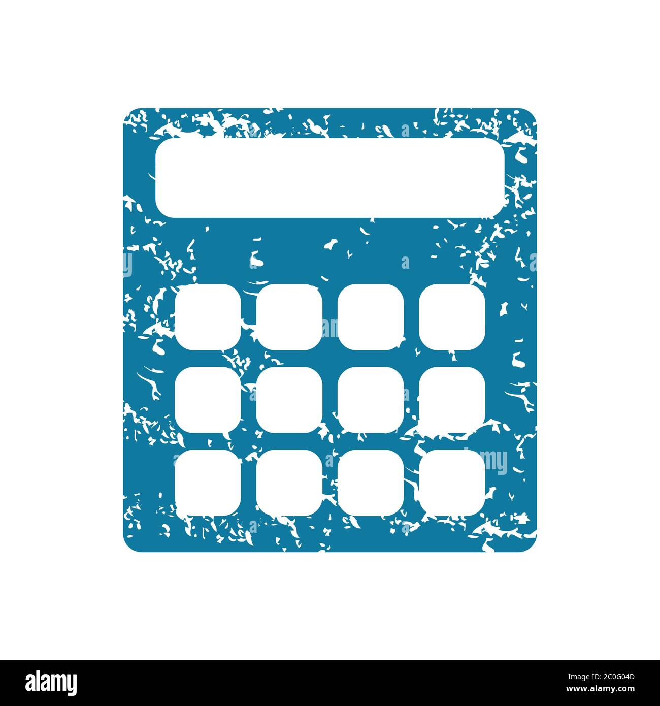 Simple calculator icon Cut Out Stock Images & Pictures - Alamy