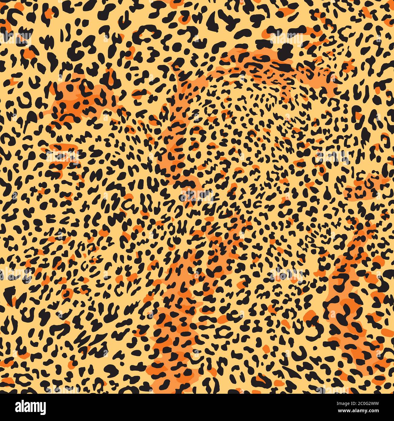 pattern design of leopard animal print vector Stock Vector Image & Art ...