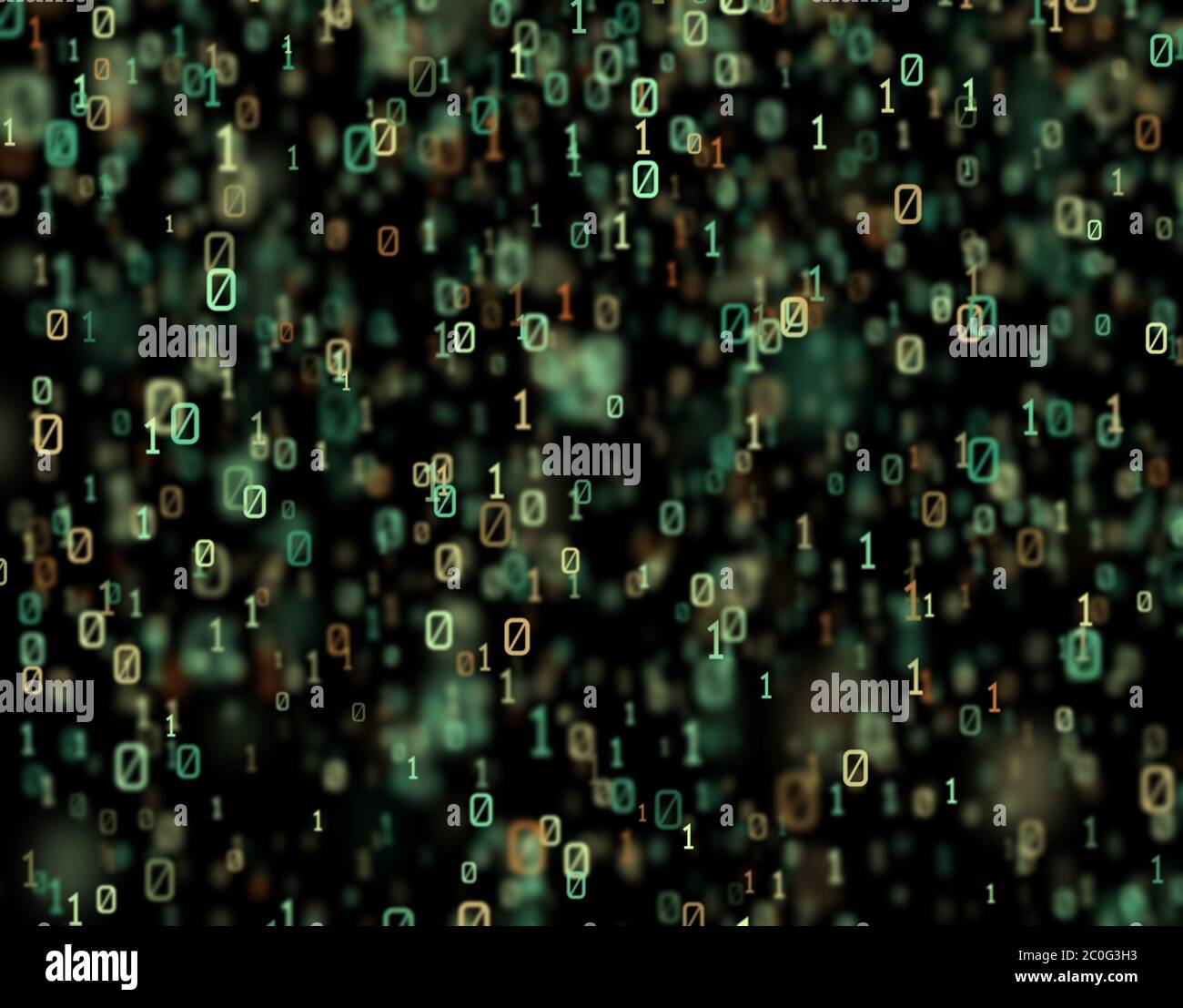 Binary code data technology, network transmission Stock Photo - Alamy