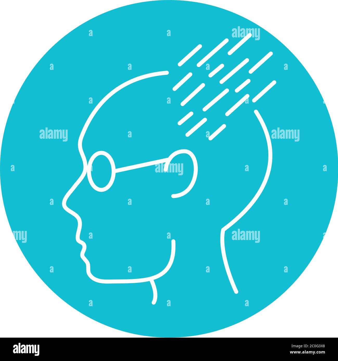 Memory block and brain Stock Vector Images - Alamy