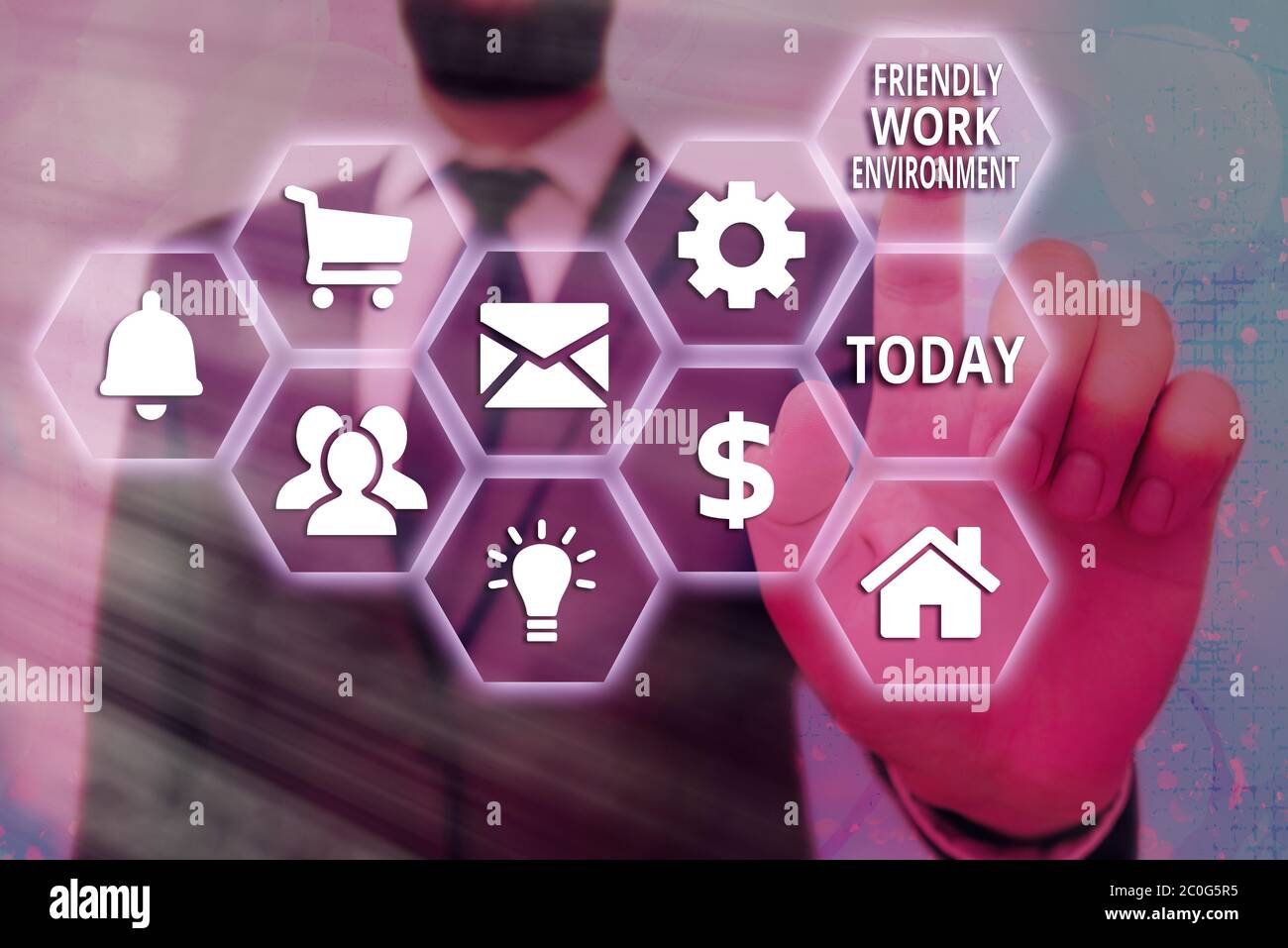 Word writing text Friendly Work Environment. Business photo showcasing ...