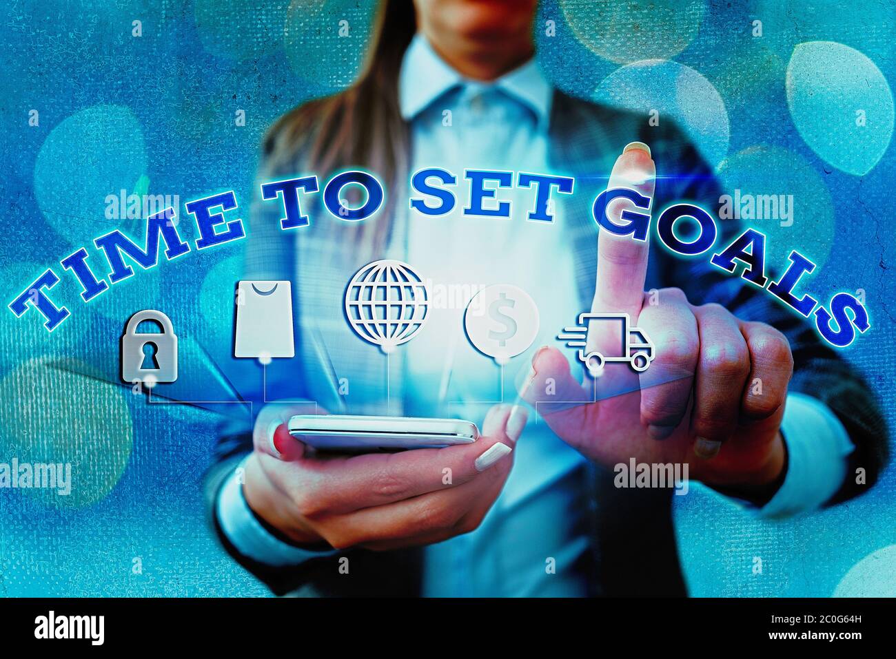 Word writing text Time To Set Goals. Business photo showcasing ...