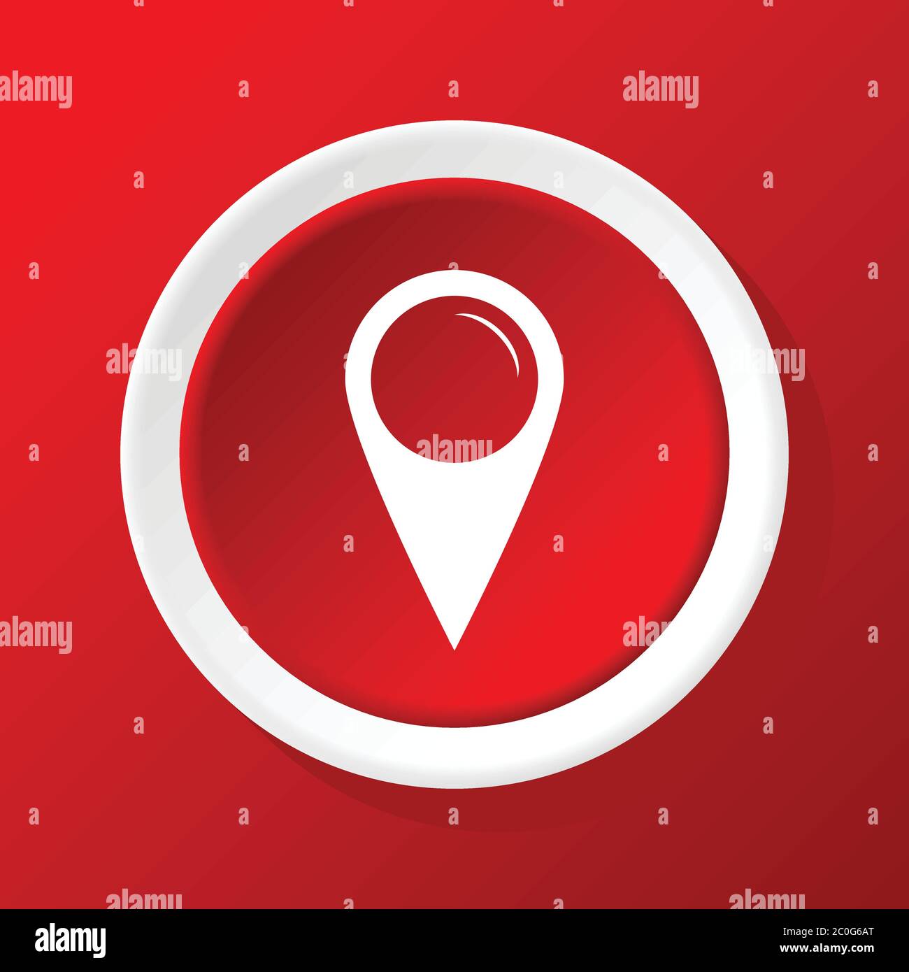 Red sign map hi-res stock photography and images - Alamy