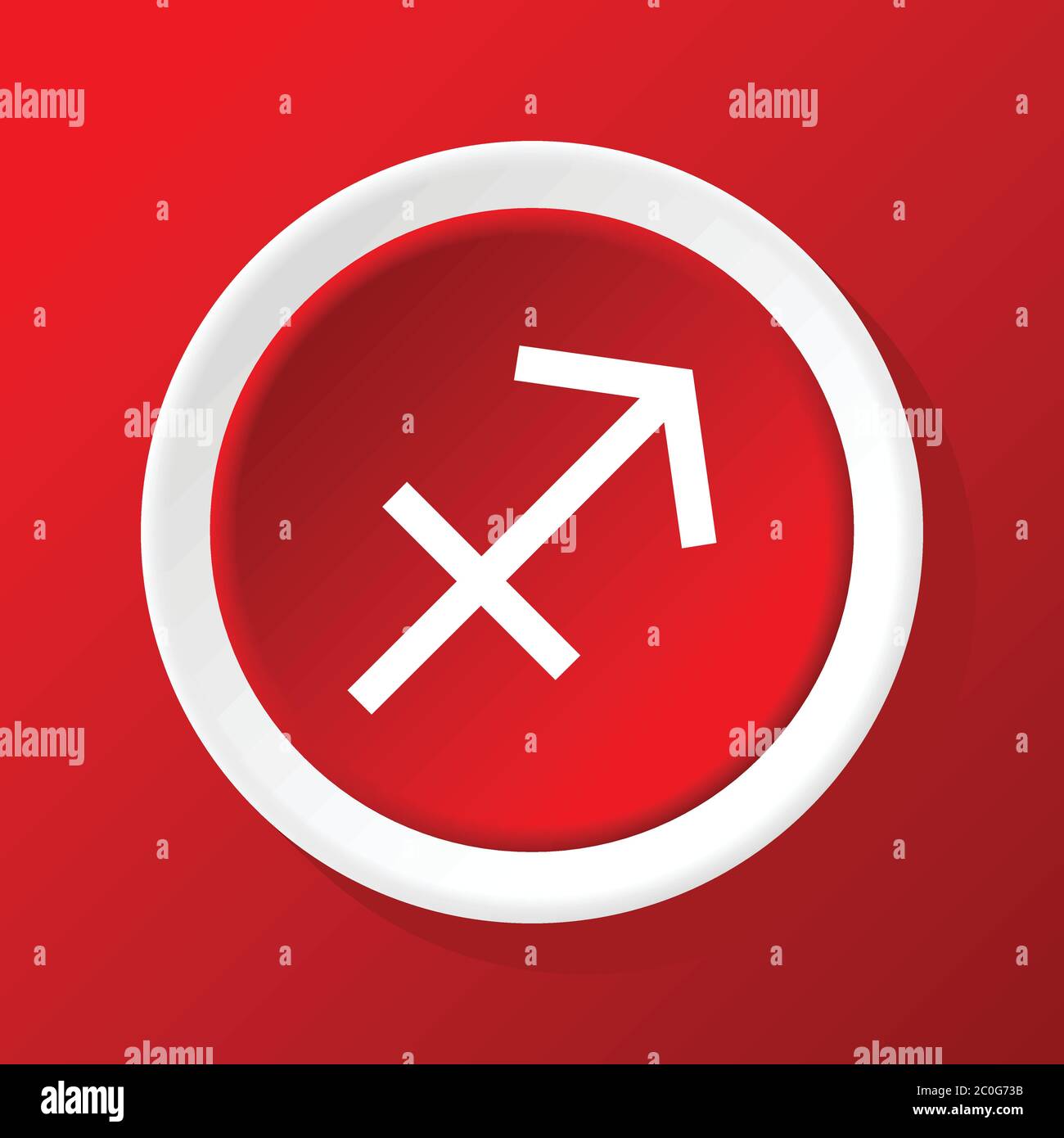 Sagittarius icon hi-res stock photography and images - Alamy