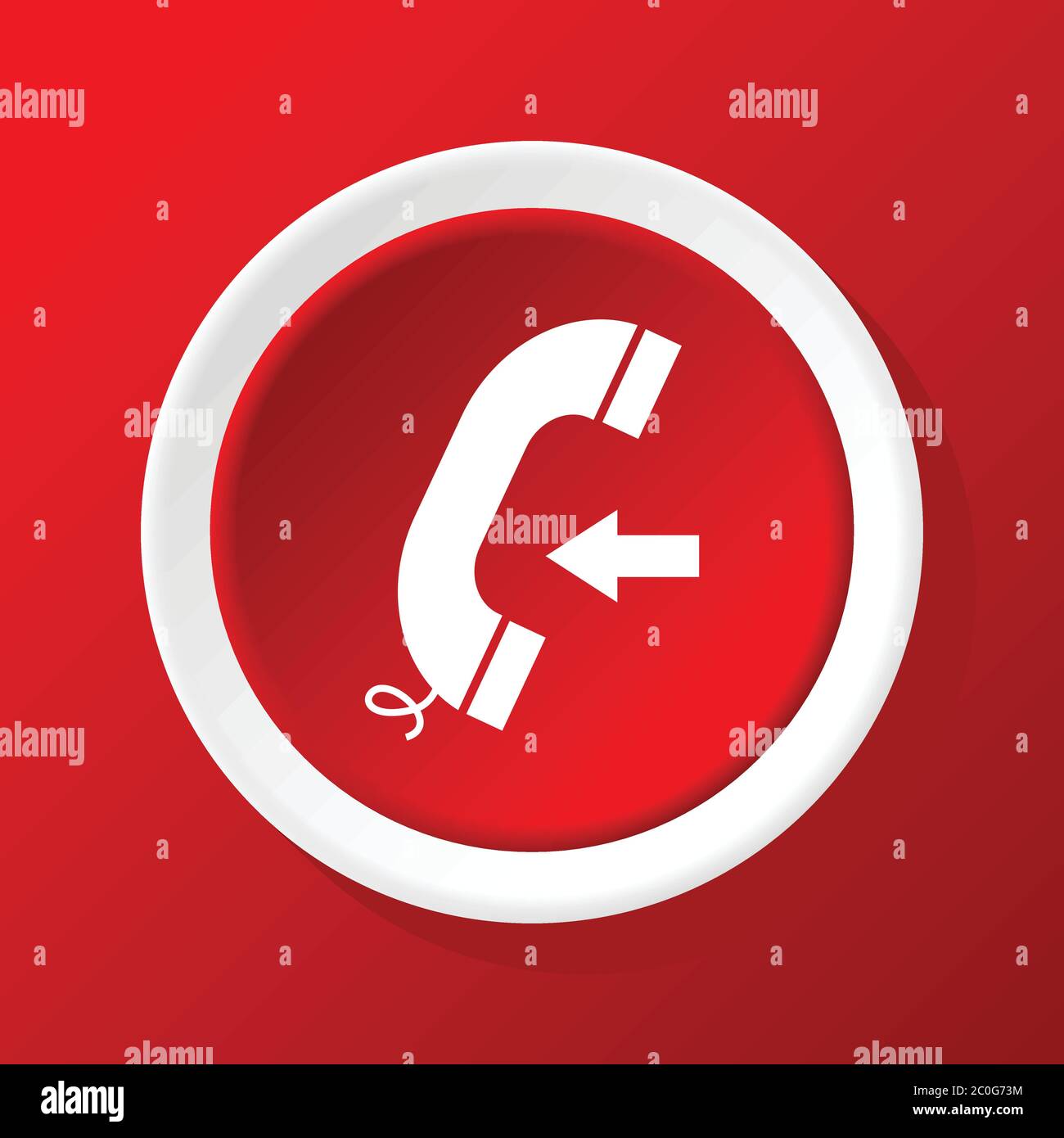 Call ui icon hi-res stock photography and images - Alamy