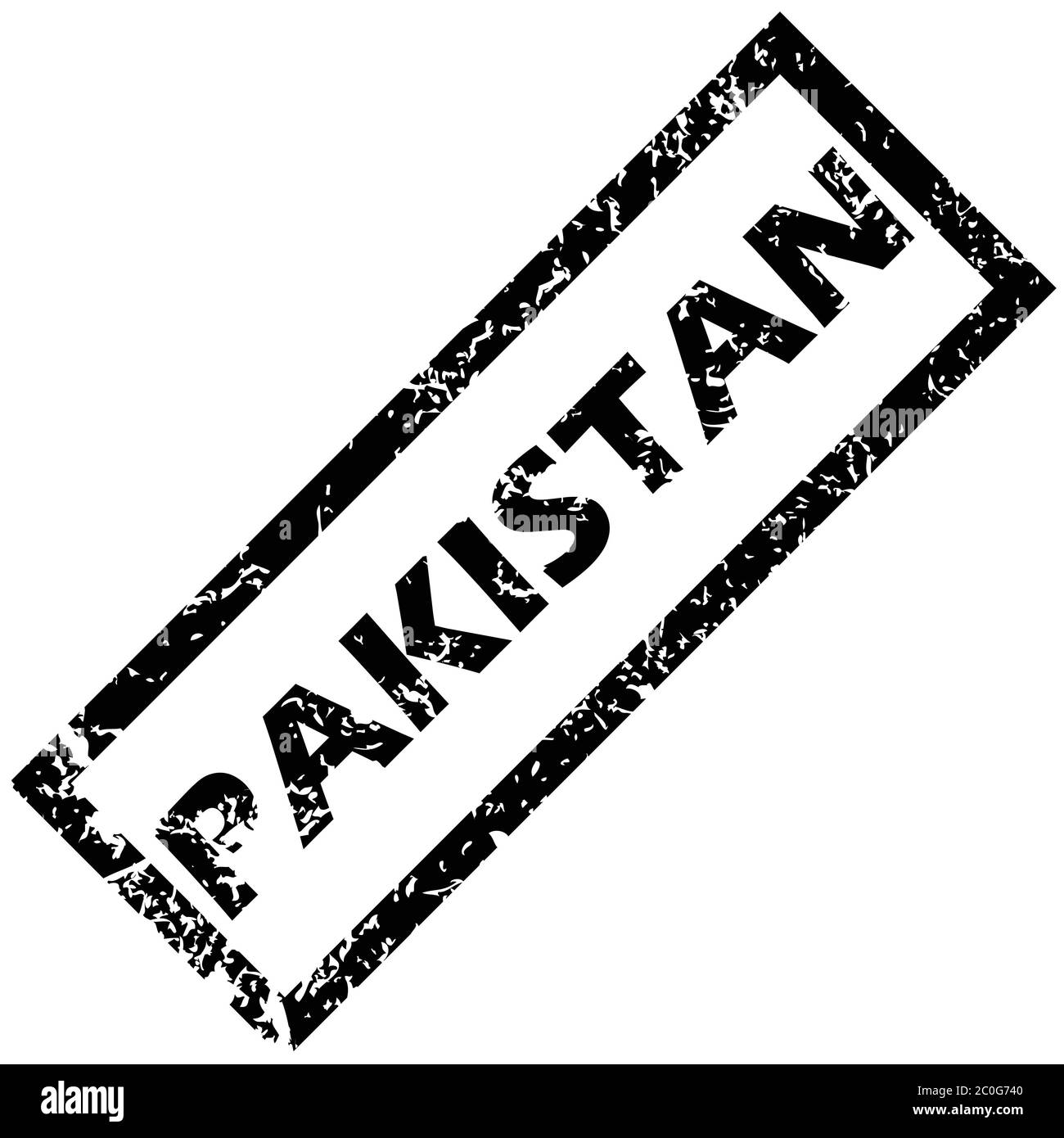 Pakistan rubber stamp hi-res stock photography and images - Alamy