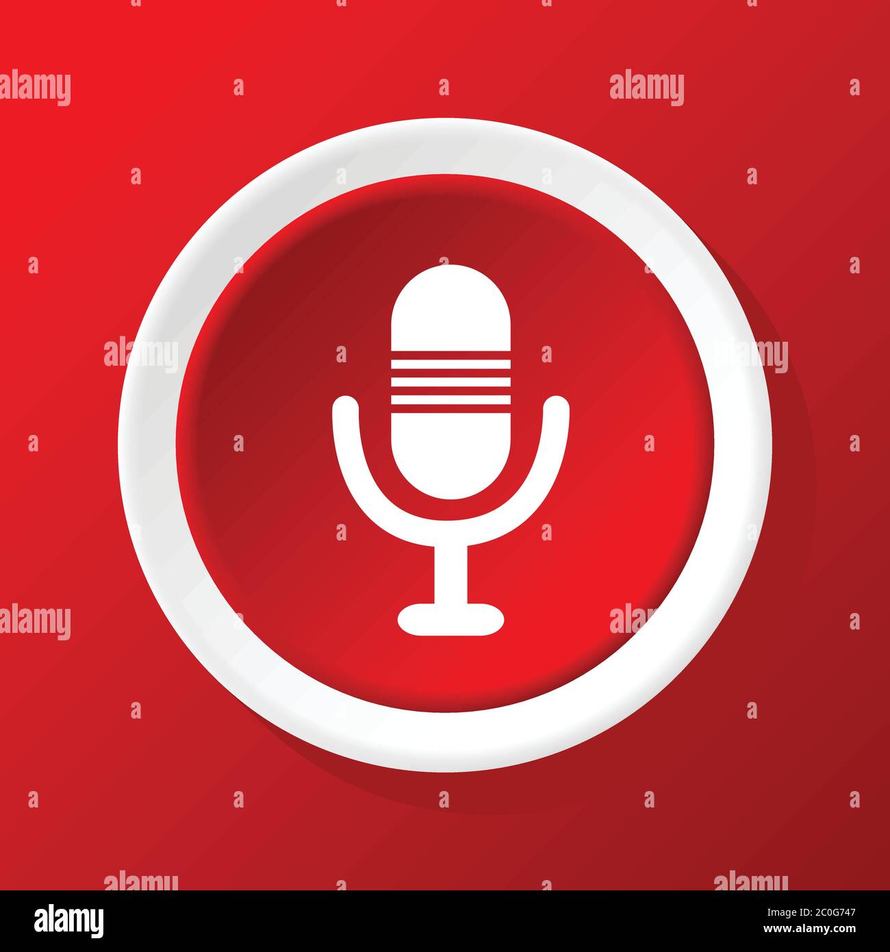 Retro radio icon silhouette hi-res stock photography and images - Alamy