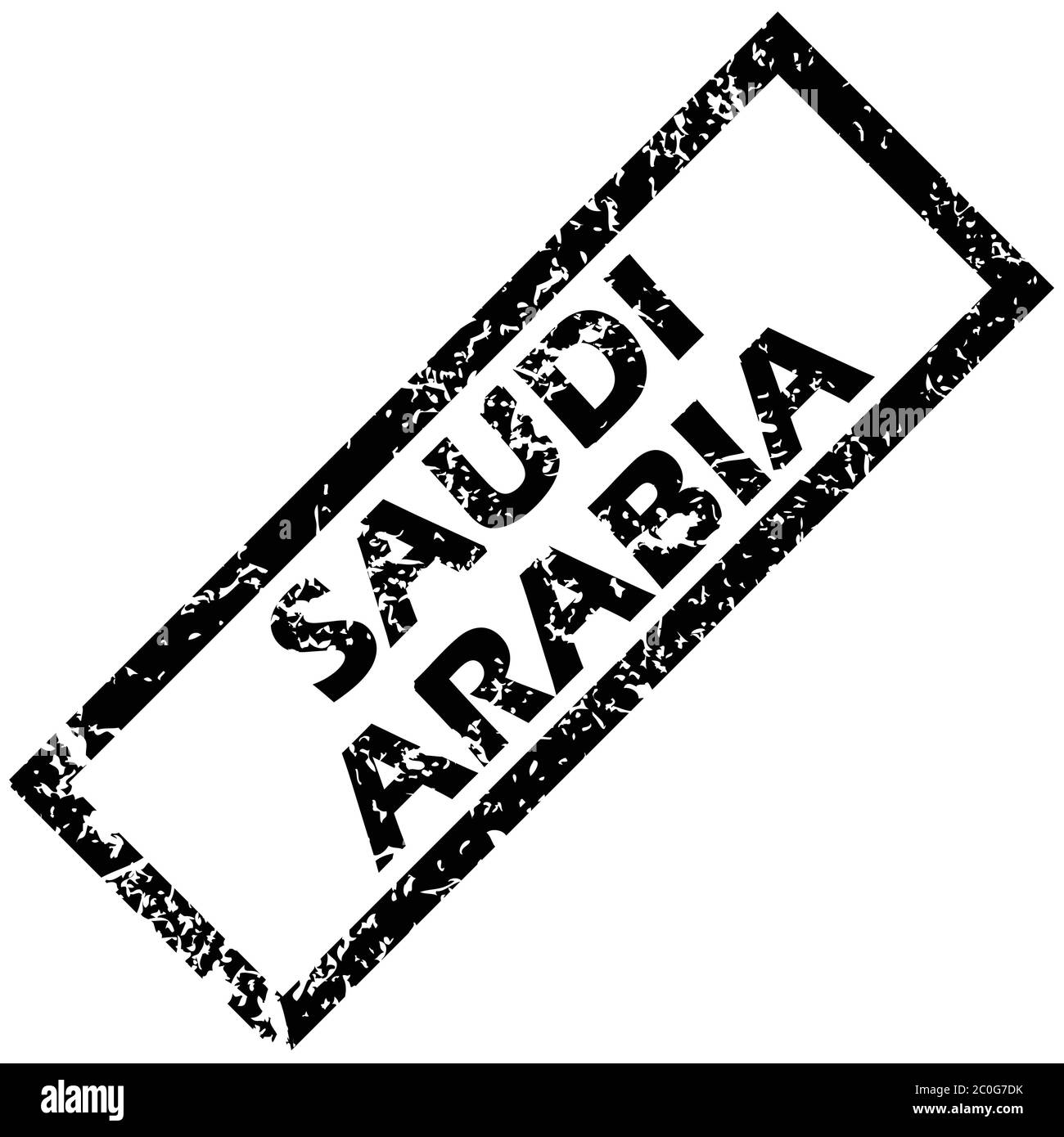 SAUDI ARABIA stamp Stock Photo - Alamy