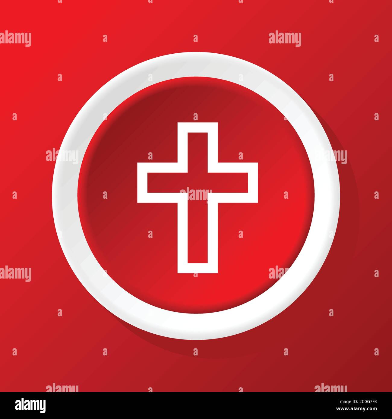 Round christ on the cross hi-res stock photography and images - Alamy