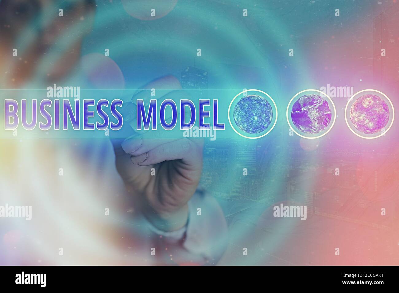 Word writing text Business Model. Business photo showcasing model ...