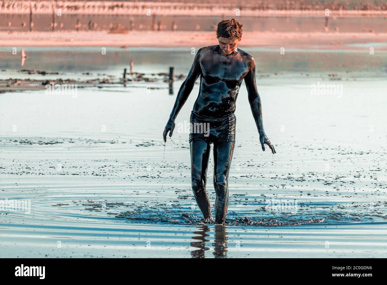 Mud Bath On Dead Sea High Resolution Stock Photography and Images - Alamy