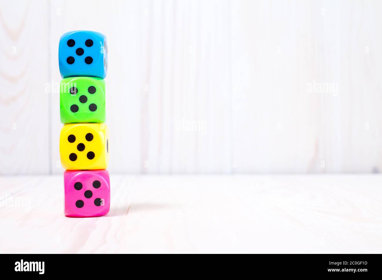 Stacked dice hi-res stock photography and images - Alamy
