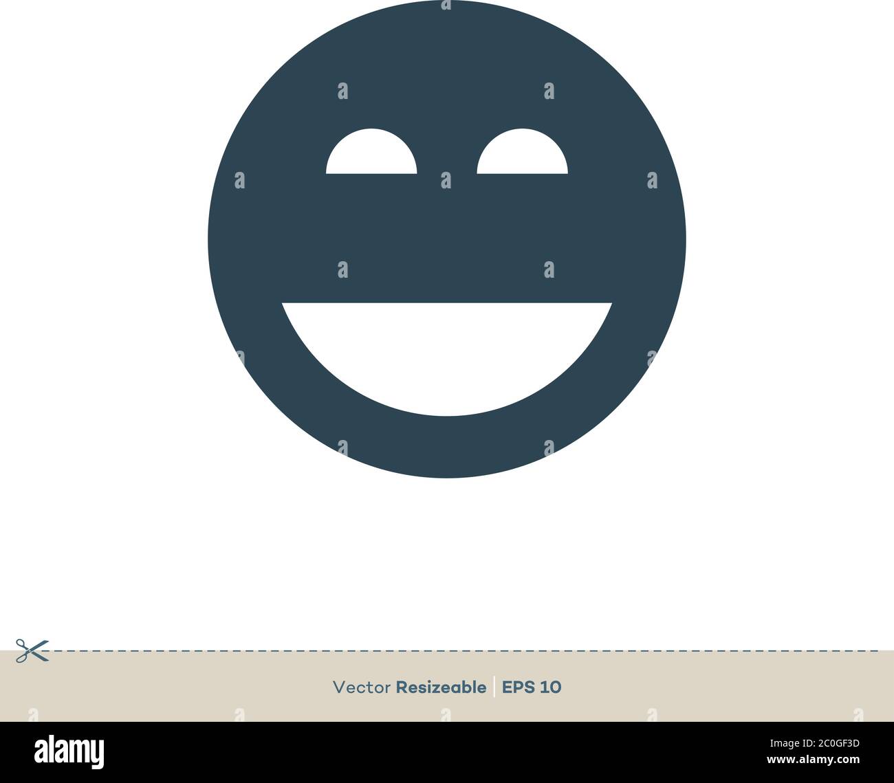 Smiley Emoticon Vector Logo Template Illustration Design. Vector EPS 10 ...