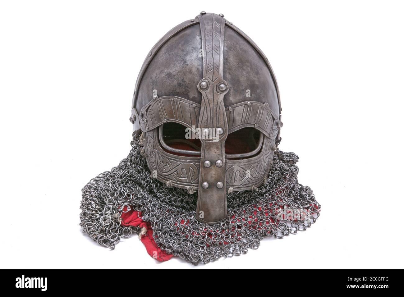 Viking helmet battle hi-res stock photography and images - Alamy