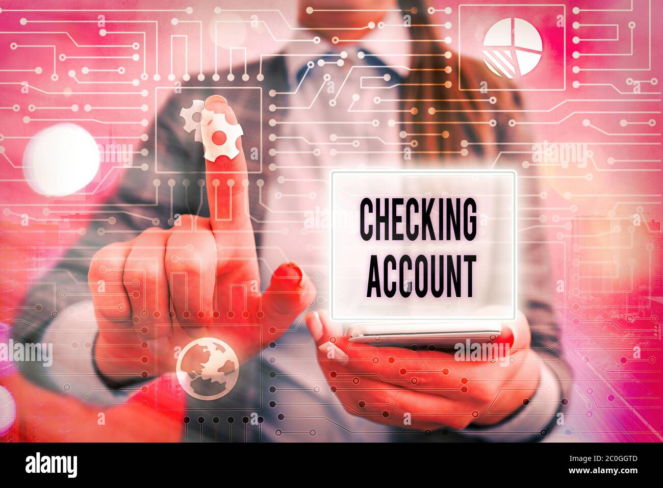 Handwriting text writing Checking Account. Conceptual photo ...