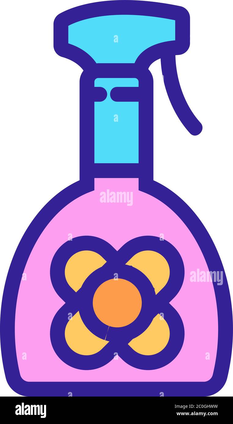 canola liquid spray icon vector outline illustration Stock Vector Image ...