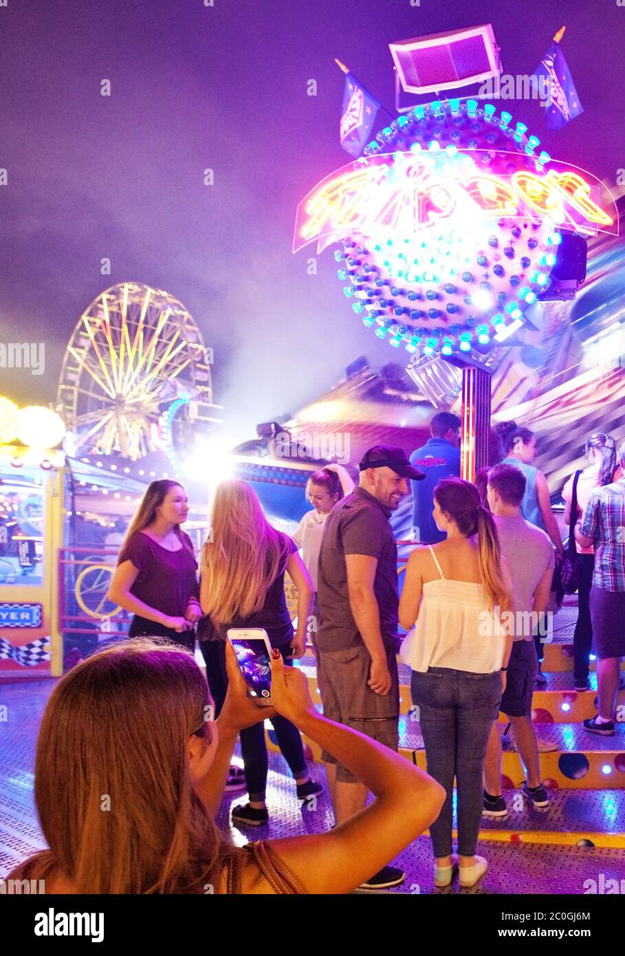 People at Cranger Kirmes fair, Herne, Germany Stock Photo - Alamy