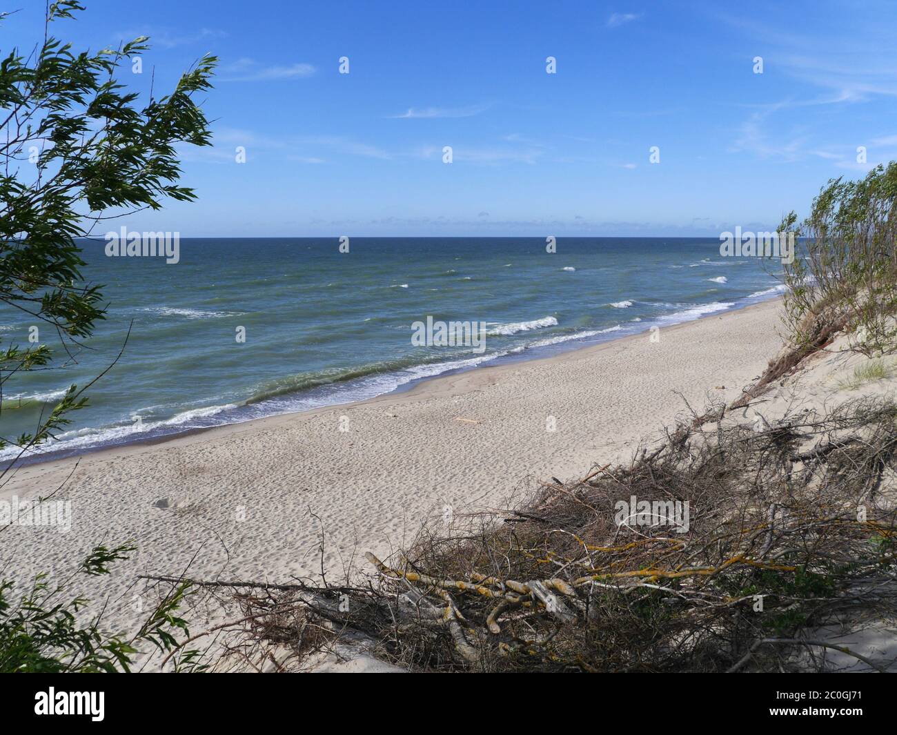 The russian part of Curonian Spit Stock Photo - Alamy