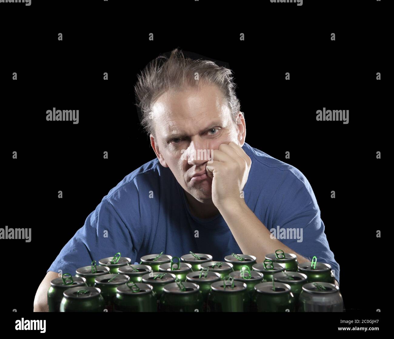 Drunk man beer hi-res stock photography and images - Alamy