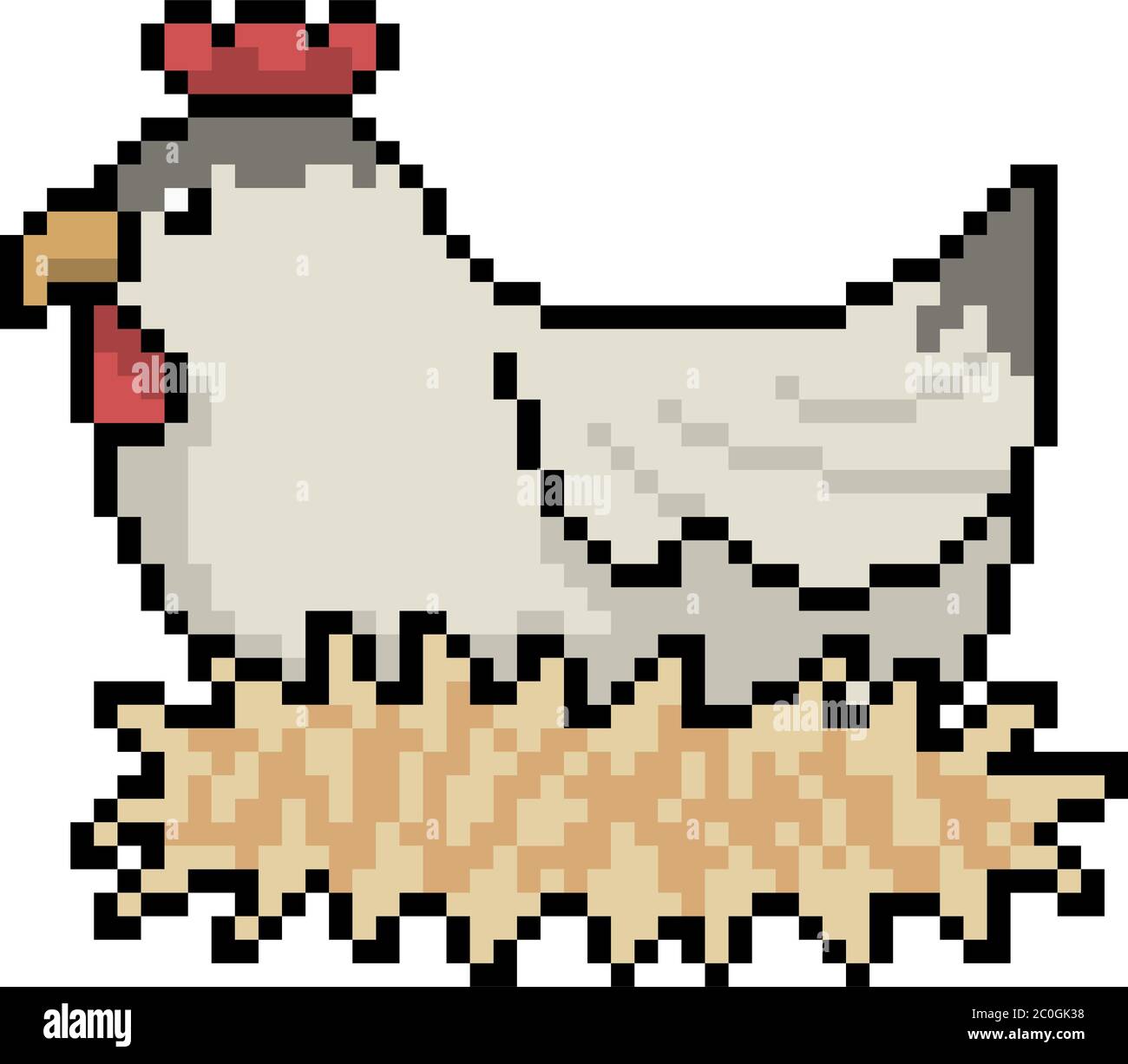 Hen vectors hi-res stock photography and images - Alamy