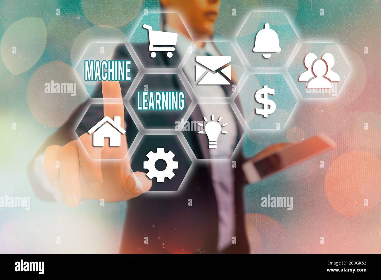 Word writing text Machine Learning. Business photo showcasing the ...