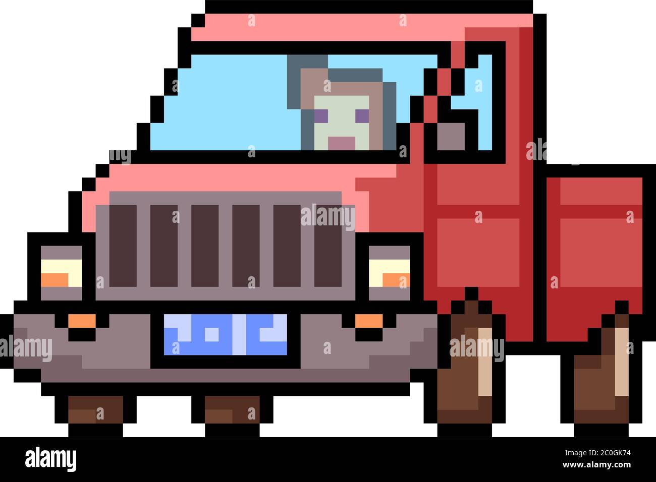 Pick up vectors hi-res stock photography and images - Alamy