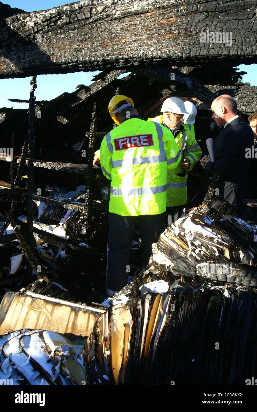 Riot damaged hi-res stock photography and images - Alamy