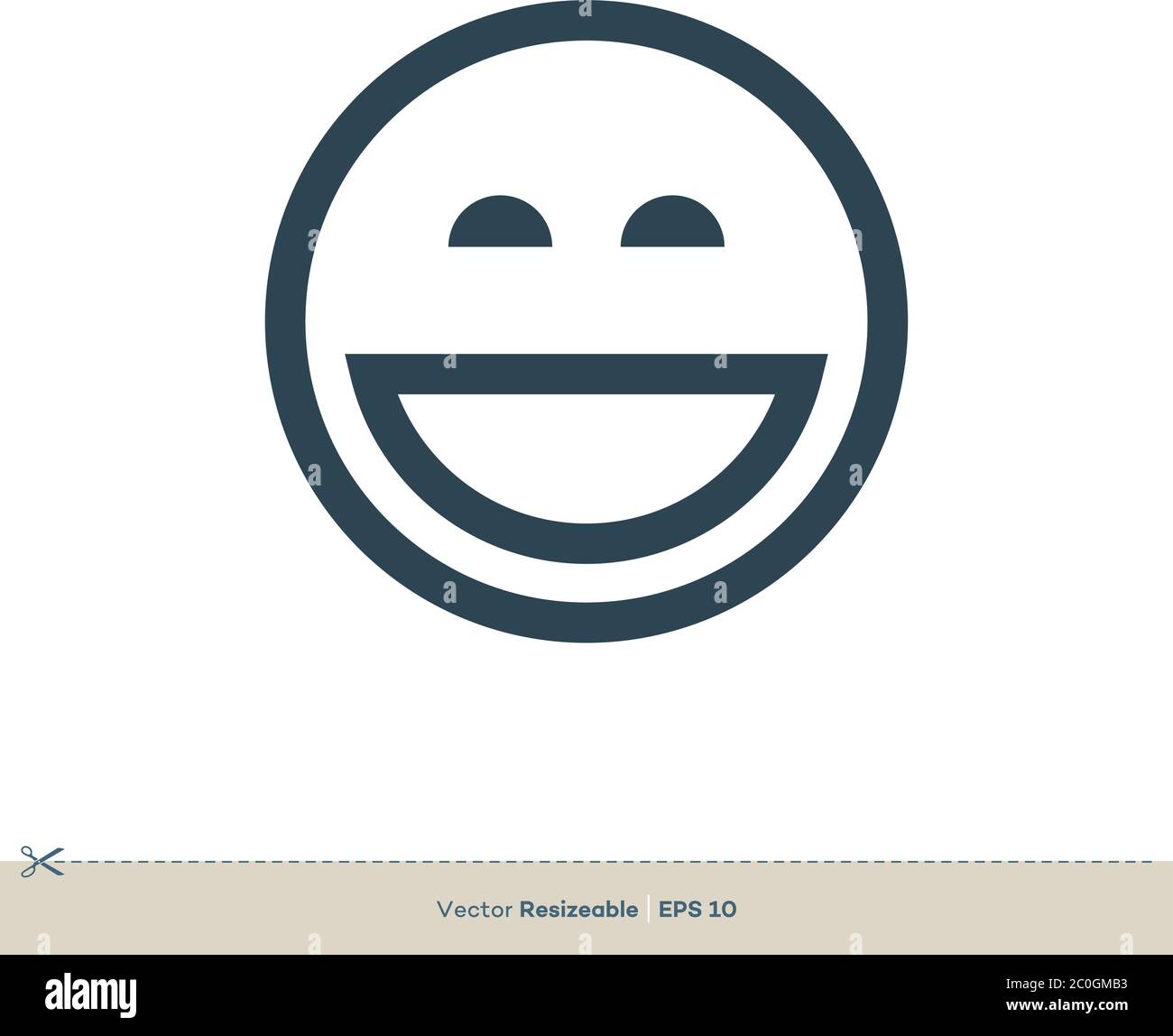Smiley Emoticon Vector Logo Template Illustration Design. Vector EPS 10 ...