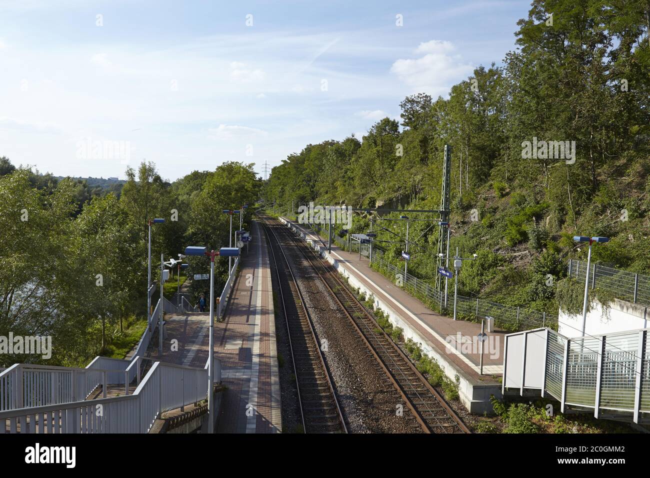 Essen (Germany) - railway station Essen-Holthausen Stock Photo - Alamy