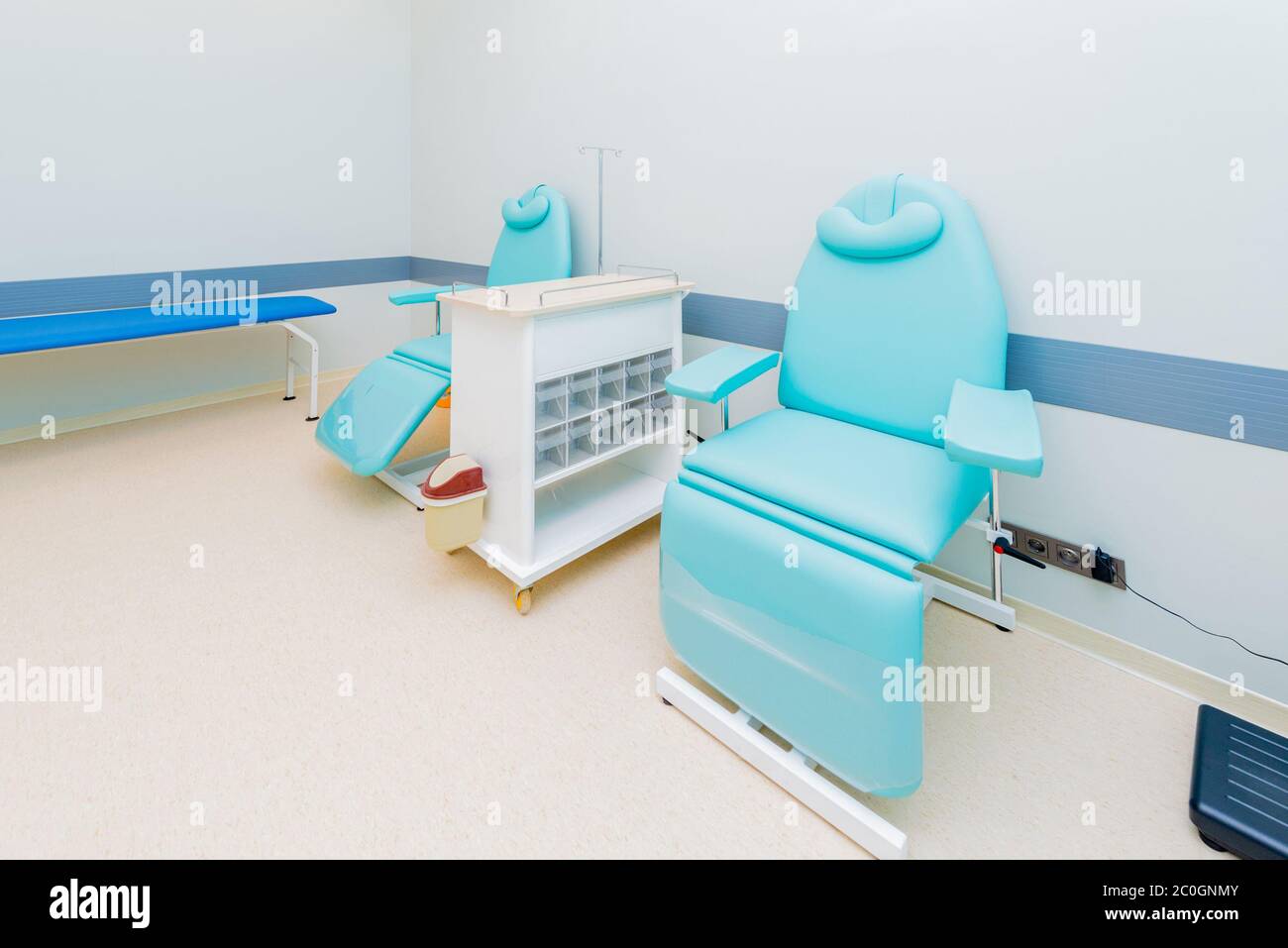 Blood donor room in the hospital Stock Photo - Alamy
