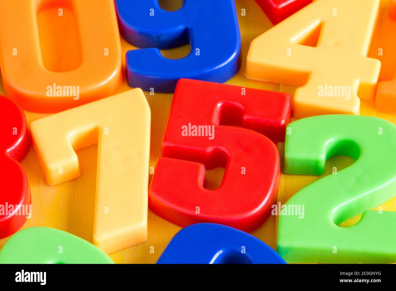 Plastic numbers hi-res stock photography and images - Alamy