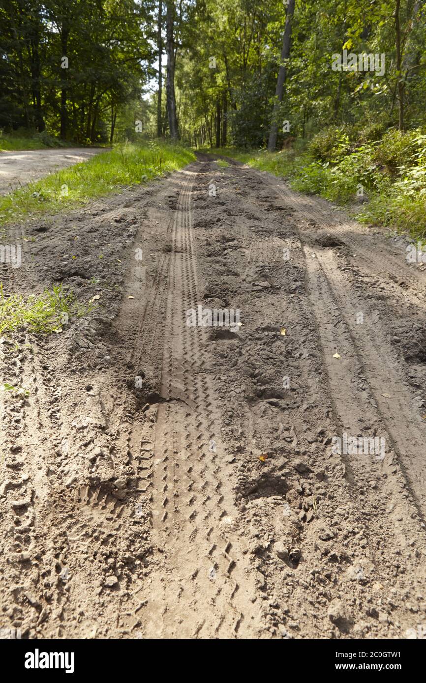 Wagon tracks hi-res stock photography and images - Alamy