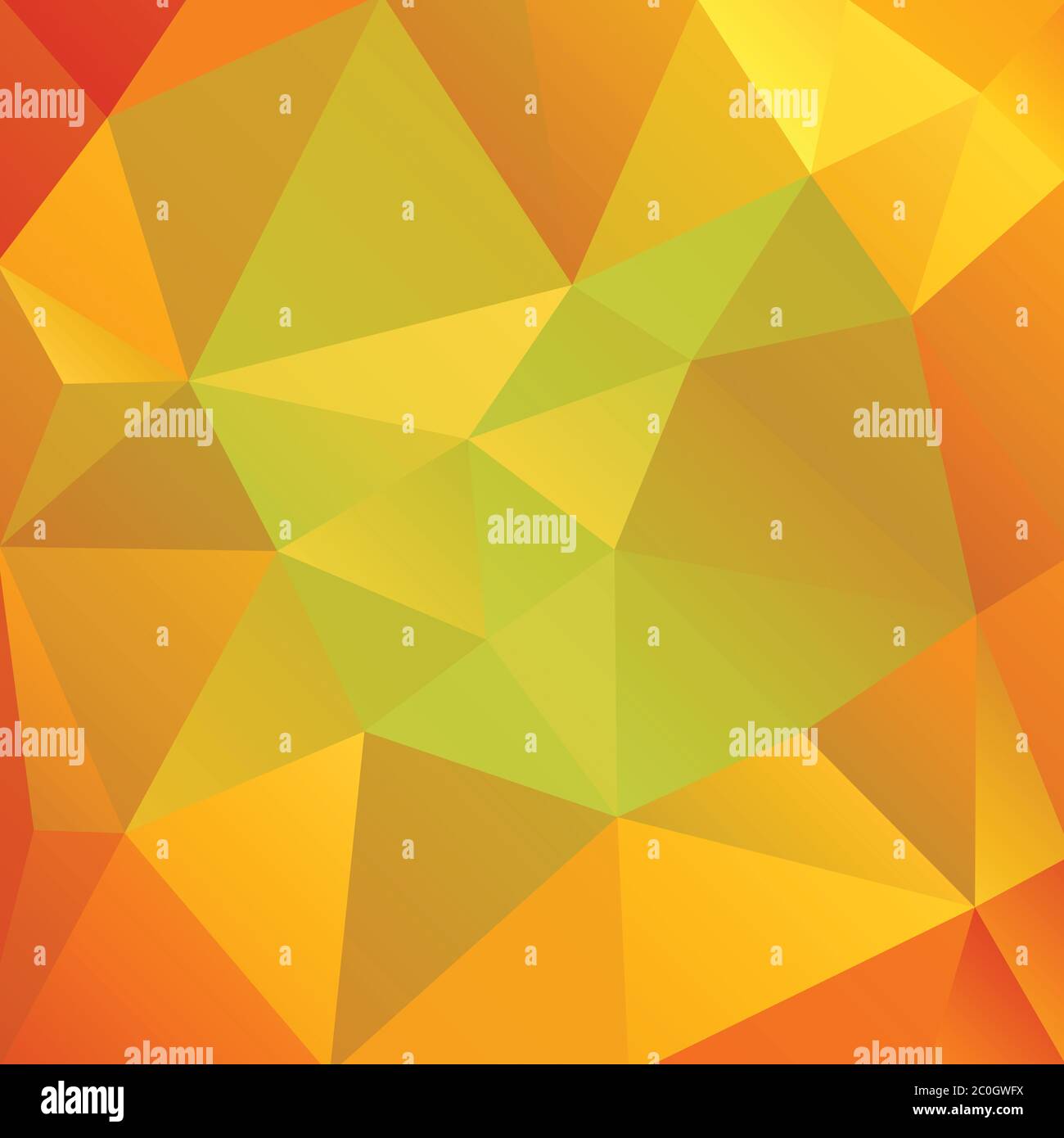 Abstract Fall Colors Triangles Illustration Stock Photo - Alamy