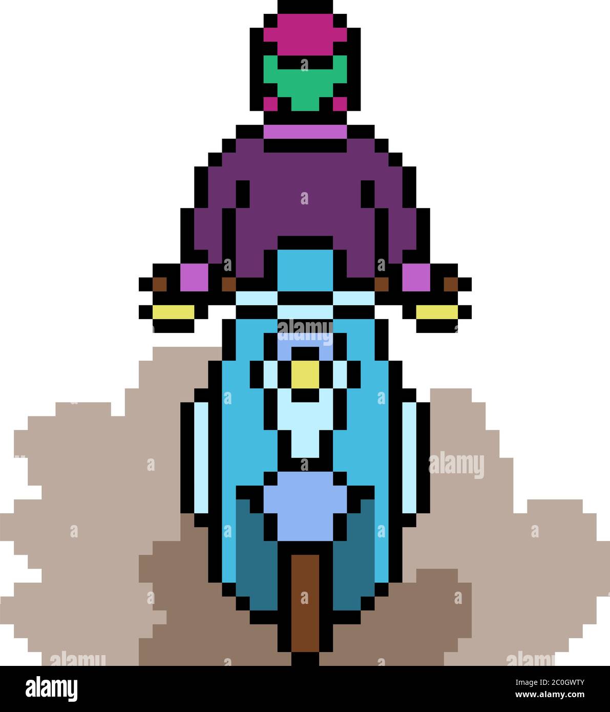 Bit pixel art race hi-res stock photography and images - Alamy