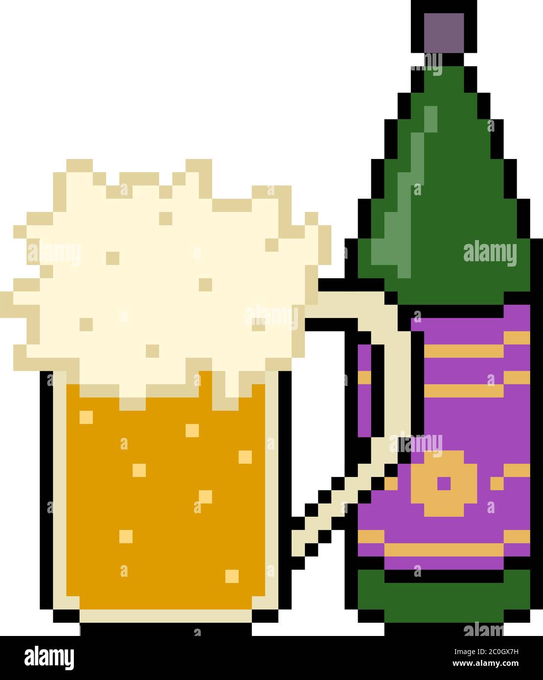 8 Bit Beer High Resolution Stock Photography and Images - Alamy