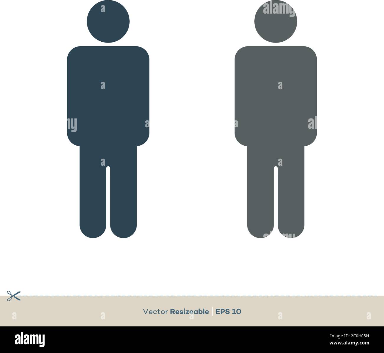 Human Body Icon Vector Logo Template Illustration Design. Vector EPS 10 ...