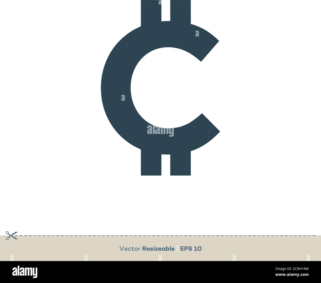 Cent Money Icon Vector Logo Template Illustration Design. Vector EPS 10 ...