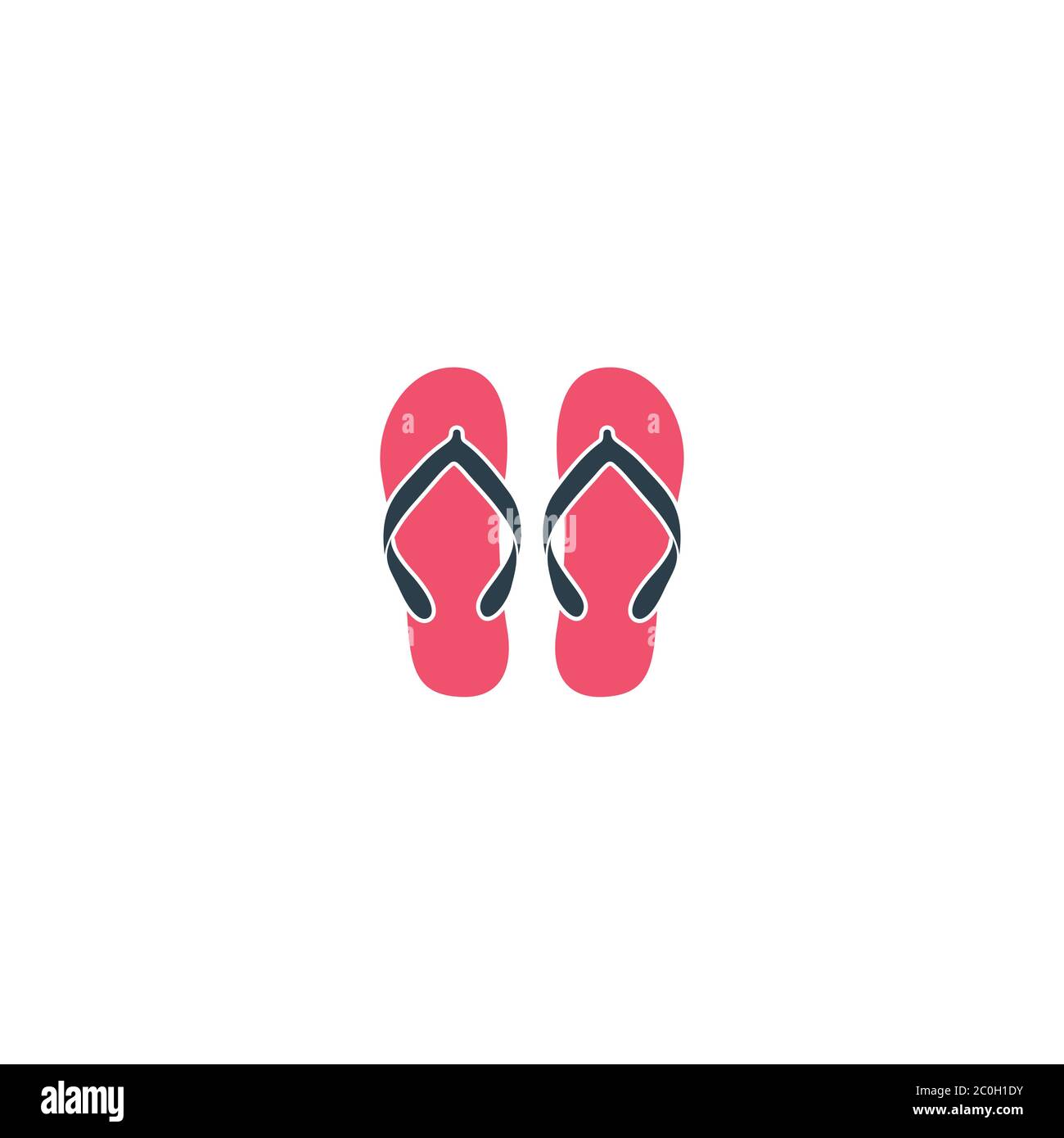 Slipper icon vector flat design Stock Vector Image & Art - Alamy