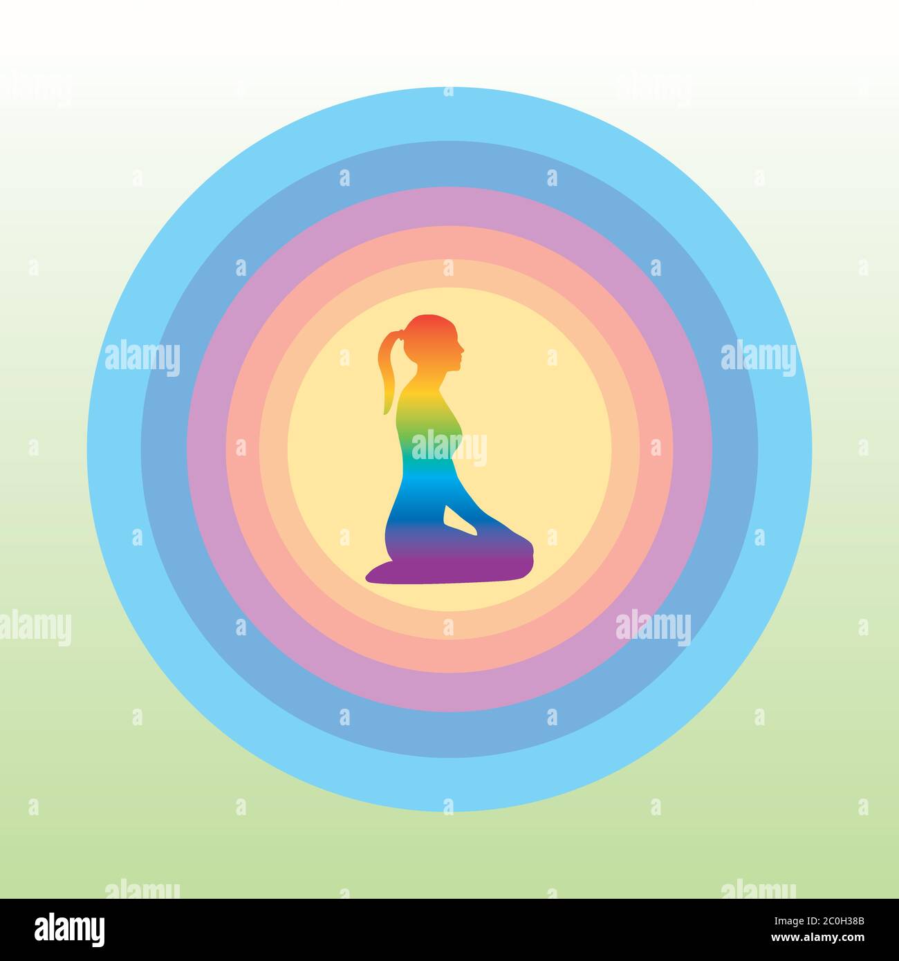 21 June International Yoga Day, Body Posture, Human Silhouette, Vector ...