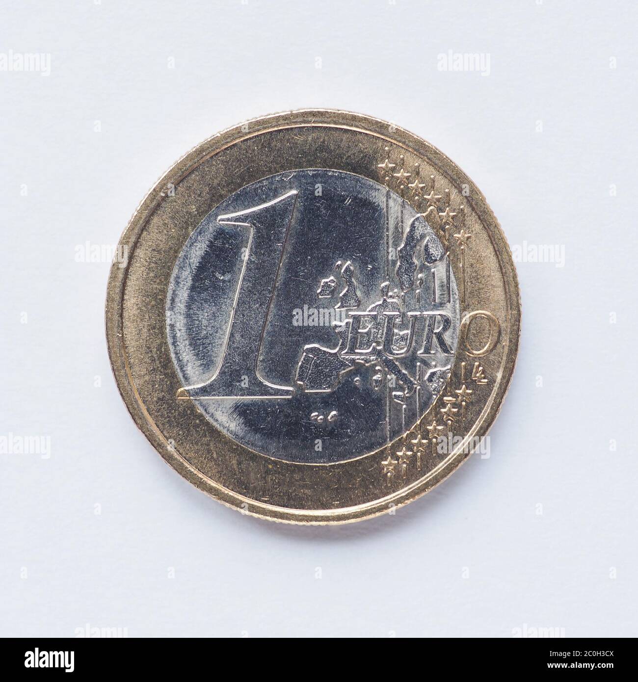 1 Euro coin Stock Photo - Alamy