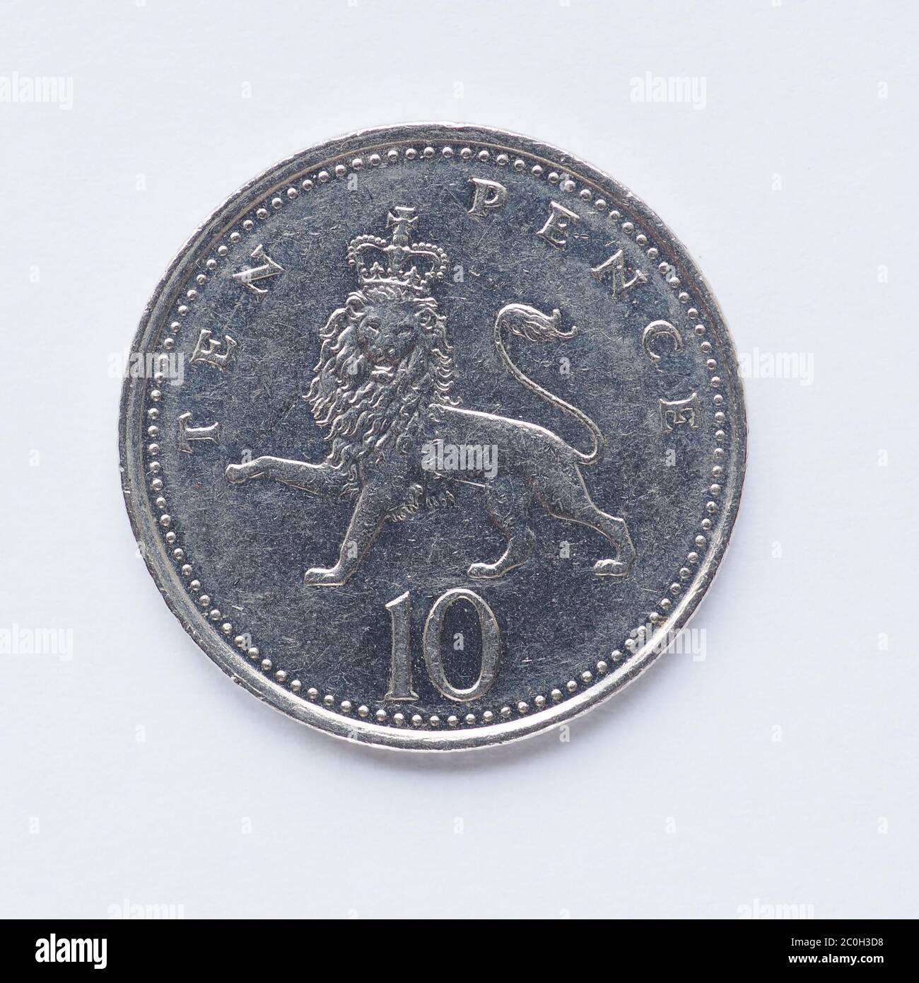 10 pence coin hi-res stock photography and images - Alamy