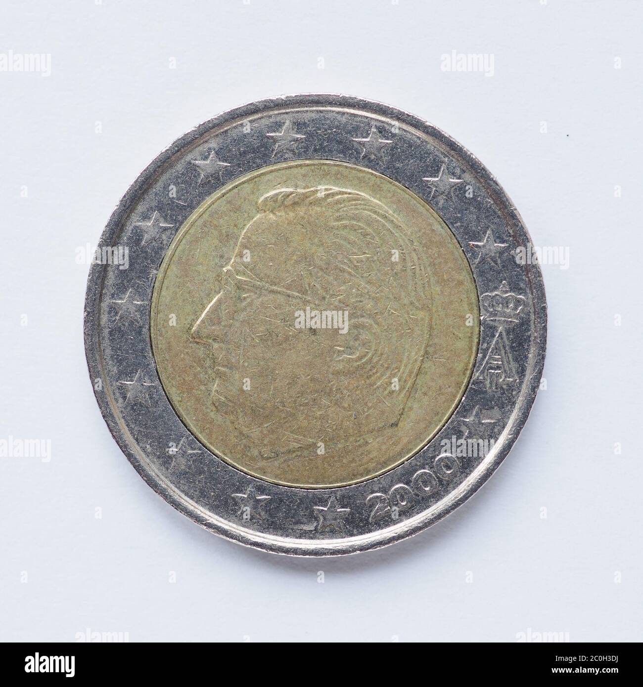 Belgian euro coins hi-res stock photography and images - Alamy