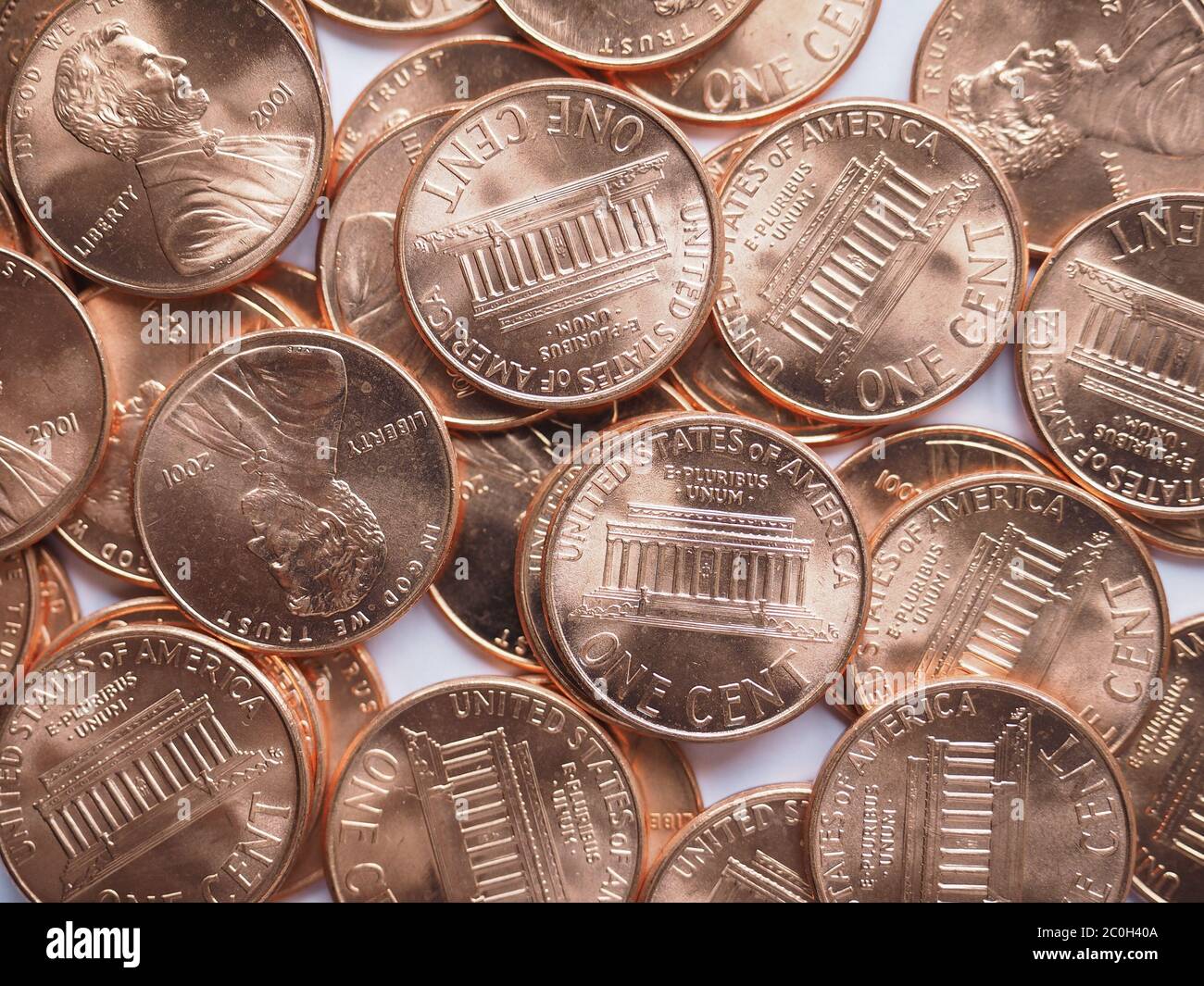 Dollar coins background Stock Photo - Alamy