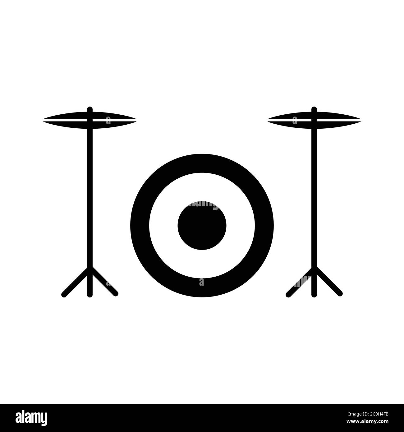 Drum set icon. Design vector illustration Stock Vector Image & Art - Alamy
