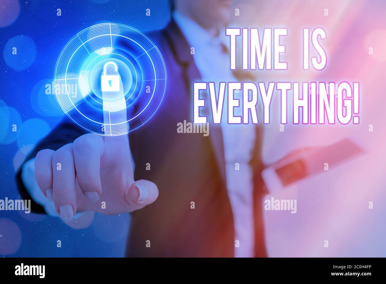 Conceptual hand writing showing Time Is Everything. Concept meaning ...