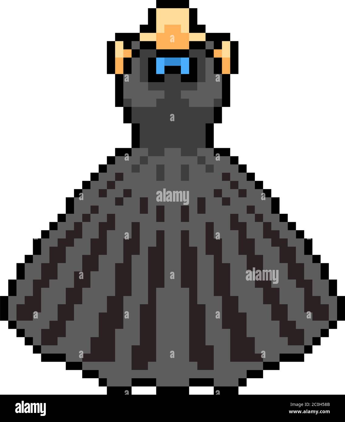 Very dark dress Stock Vector Images - Alamy